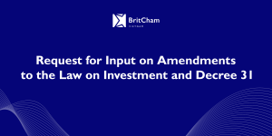 REQUEST FOR INPUT ON AMENDMENTS TO THE LAW ON INVESTMENT & DECREE 31